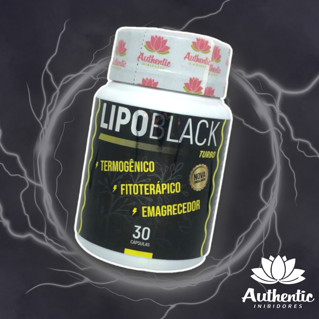 Lipo Black Turbo Original - Authentic Inibidores