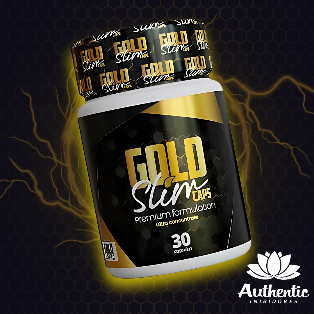 Gold slim caps original - Authentic Inibidores