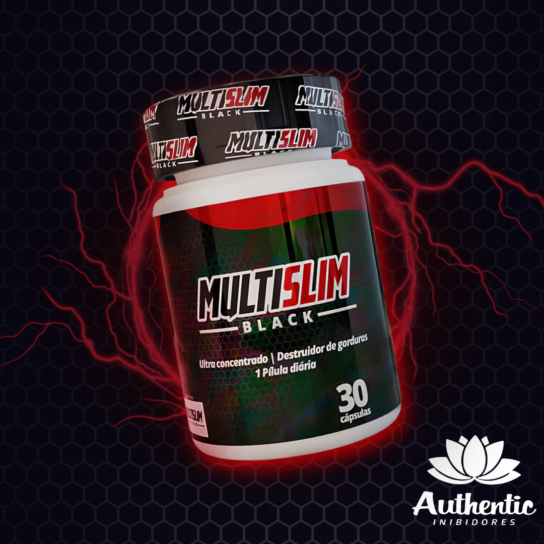 Multislim Black Original - Authentic Inibidores