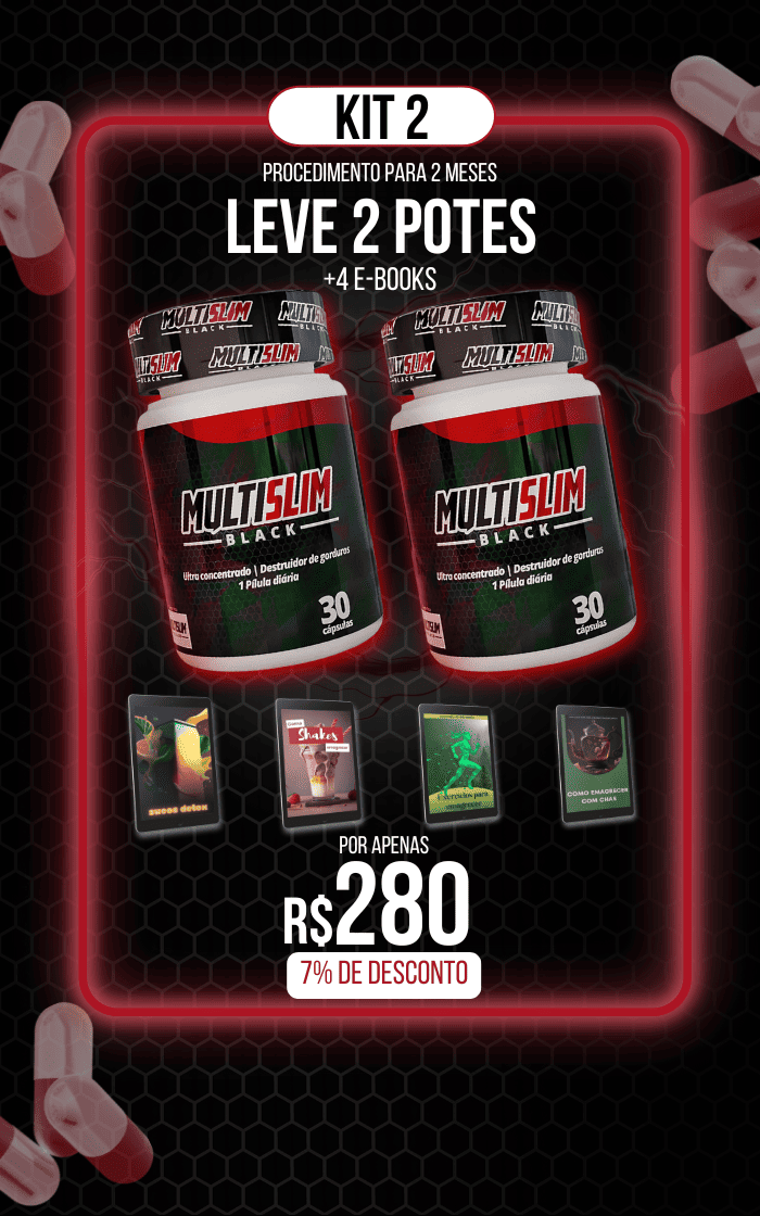 Multislim Black Original - Authentic Inibidores